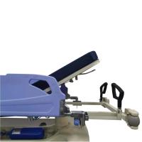 China Long Life Hospital Patient Emergency Stretcher Trolley Blue Color for sale