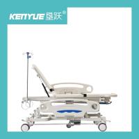 China Adjustable Height Adjustable Blue Hospital Emergency Transporter for sale