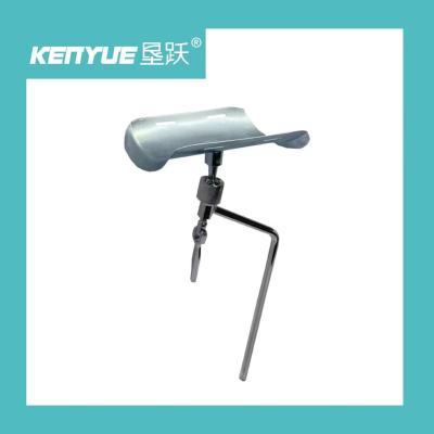 China Delivery Bed Accessories Single Curved Leg Support Obstetric Operating Table for sale