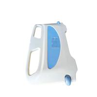 China Impact Resistance Blue PP 53cm Blow Molding Hospital Bed Headboard for sale