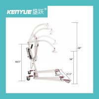 China Black Elderly Lift Cart Patient Transfer Is Convenient And Fast for sale