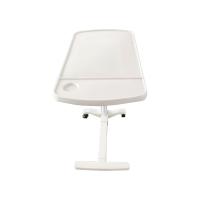 China Dinning Hospital Bed Tray Table Metal Gas Spring Hospital Overbed Table for sale