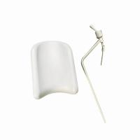 China Hospital PU Material Foam Leg Holder White Black Delivery Bed Accessories for sale