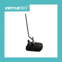 China Electroplated PU Material Leg Rest Black Color For Obstetric Table for sale
