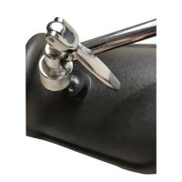 China Electroplated PU Material Leg Rest Black Color For Obstetric Table for sale