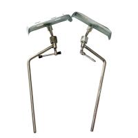 China Metal Iron Hyperbolic Leg Rests For Operating Table Accessories for sale