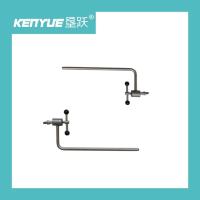 China Operating Table Obstetric Table Accessories Stainless Steel Shoulder Bracket for sale