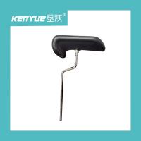 China Gynecology Chair Parts Black PU Metal Material For Gynecology Bed Table for sale