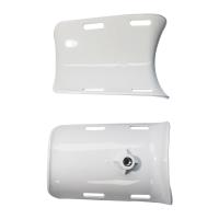 China White Plastic Leg Rests For Hospital Gynecological Beds for sale