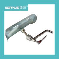 China Hospital Obstetrics Iron Leg Rest PU Metal Material Delivery Bed Accessories for sale