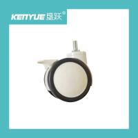 China TPR Material 4/5inch Hospital Castors Furniture Wheel Casters For Medical Bed for sale