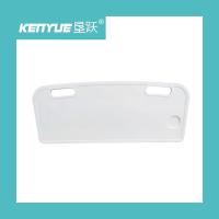 China Non Toxic ABS Flippable Hospital Bed Accessories ABS Over Bed Tray Table for sale