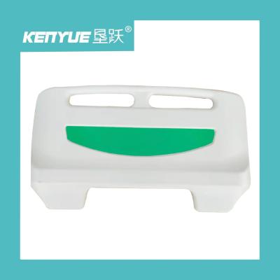 China Hospital bed accessories hospital headboard color green PP material for sale