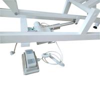 China Blue And Black Two Color Medical Examination Bed For Hospital for sale