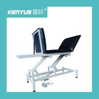 China Comfortable Medical Examination Table Electric Nursing Bed Blue Color Metal for sale