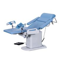 China Birthing Chair Gynecology Examination Gynecological Electrical Bed Blue for sale