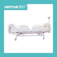 China Three Function Electric Special Hospital Bed Wood Grain Color for sale