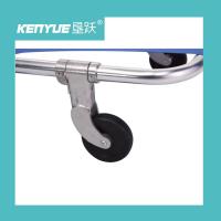 China Aluminum Alloy Material Blue Hospital Folding Stretcher hospital dedicated for sale