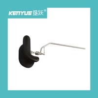 China Stainless Steel Leg Support Black Metal Obstetric Operating Table for sale
