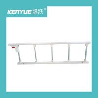 China Five Pole Silver Collapsible Medical Bed Side Rails Aluminum Alloy Guardrail for sale