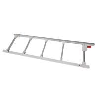 China Five Pole Silver Collapsible Medical Bed Side Rails Aluminum Alloy Guardrail for sale