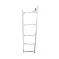 China Five Pole Silver Collapsible Medical Bed Side Rails Aluminum Alloy Guardrail for sale