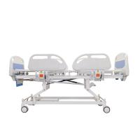 China Four-shake manual hospital bed for blue hospital hospital bed for sale