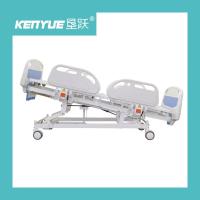 China Four Crank Manual Hospital Nursing Patient Bed  Controll Caster Epoxy Coated for sale
