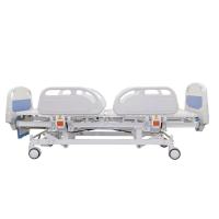 China Four Crank Manual Hospital Nursing Patient Bed  Controll Caster Epoxy Coated for sale