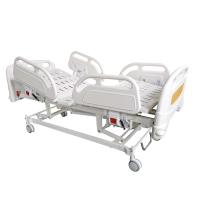 China Two Function Electric Nursing Bed Adjustable White For Hospital for sale