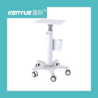 China ABS Engineering Plastic Aluminum Alloy Column Hospital Stand Monitor Trolley for sale