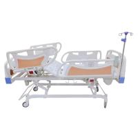 China Medical Equipment Manual Nursing Bed Hospital Three Function Flashlight Integrated for sale
