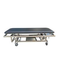 China Black wheeled hospital stretcher truck Stainless steel stretcher truck for sale