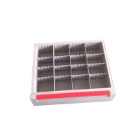 China Hospital Emergency Trolley Luxurious ABS Plastic Drawer Cart With Wheels for sale