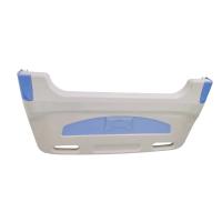 China ABS material blue hospital accessories hospital bed headboard for sale