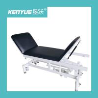 China Black PU leather material examination bed is used for hospital medical treatment for sale