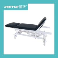 China Black PU leather material examination bed is used for hospital medical treatment for sale
