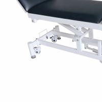 China Black PU leather material examination bed is used for hospital medical treatment for sale