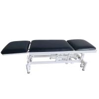 China Black PU leather material examination bed is used for hospital medical treatment for sale