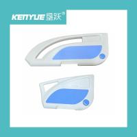 China PP Security Hospital Bed Guard Rail With Bracket Blue Green Special for sale