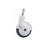 China White Special 8 Inch Casters White For Hospital Treatment Car for sale