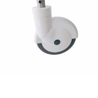 China White Special 8 Inch Casters White For Hospital Treatment Car for sale