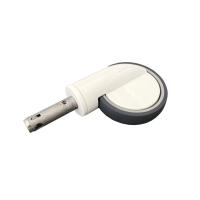 China Central Controlled Brake Medical Castors Hospital Furniture TPR PU Material for sale