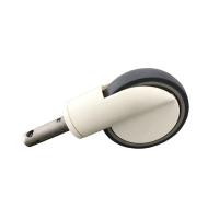 China Central Controlled Brake Medical Castors Hospital Furniture TPR PU Material for sale