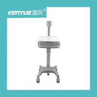 China Medical computer cart aluminum alloy pillar medical computer nursing examination car for sale