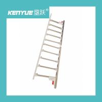 China Customized Hospital Bed Guardrail 10 Gear Double Switch Aluminum Alloy for sale
