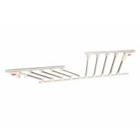 China Customized Hospital Bed Guardrail 10 Gear Double Switch Aluminum Alloy for sale