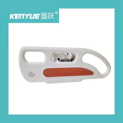 China PP Material Hospital Guard Rail Brown With Angle Display for sale