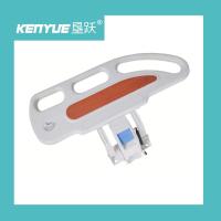 China PP Material Hospital Guard Rail Brown With Angle Display for sale