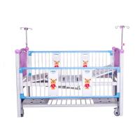 China 900mm Dual Use Multifunctional Obstetrics Hospital Baby Crib Blue And Pink for sale